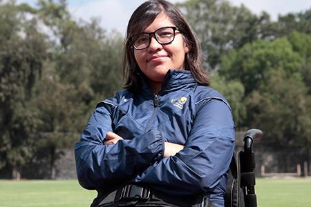 Itzel López, plata y bronce en el Abierto Mexicano de Para Atletismo 2017